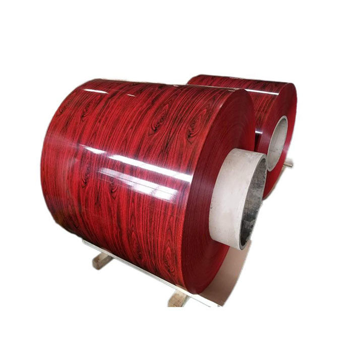 3003 Wood Grain Aluminum Coil Wood Aluminum Sheet for Kitchen Cabinet Panel