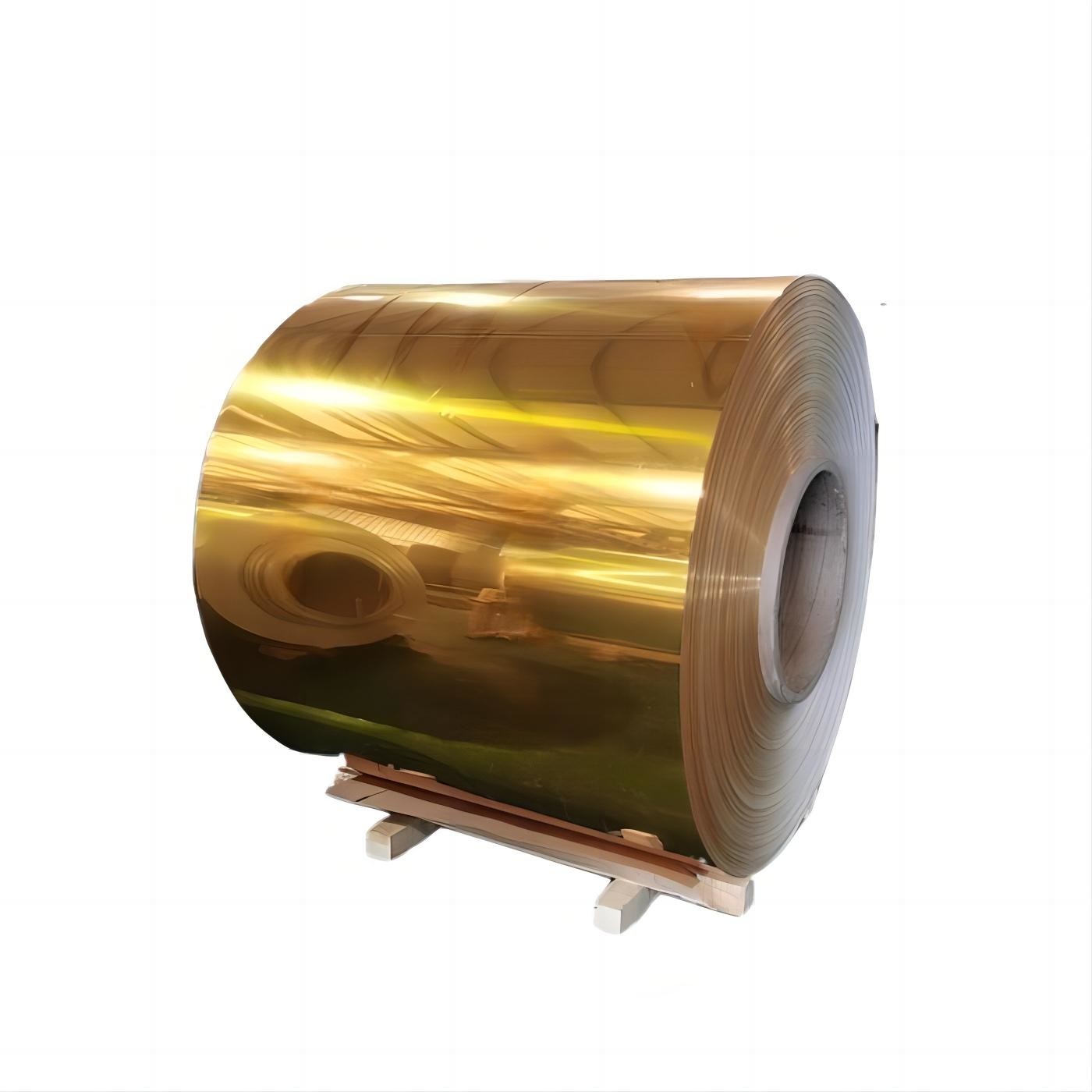 Gold Color Mirror Aluminum Coil Coated Mirror Aluminium Material