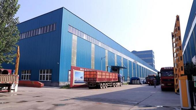 China Qingdao Jero Steel Co., Ltd. factory production line
